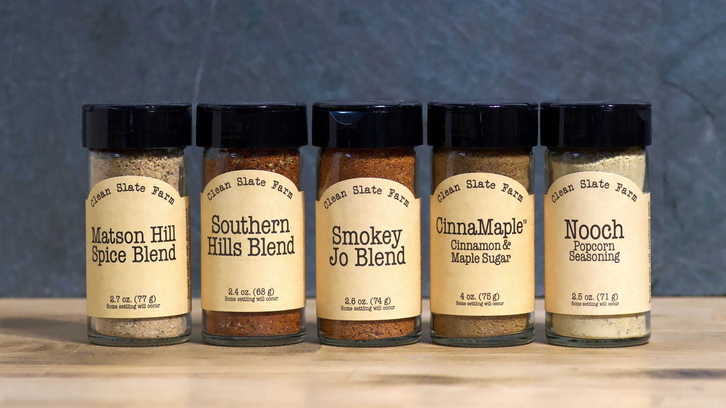 Spices, Seasonings & Salts – Clean Slate Farm